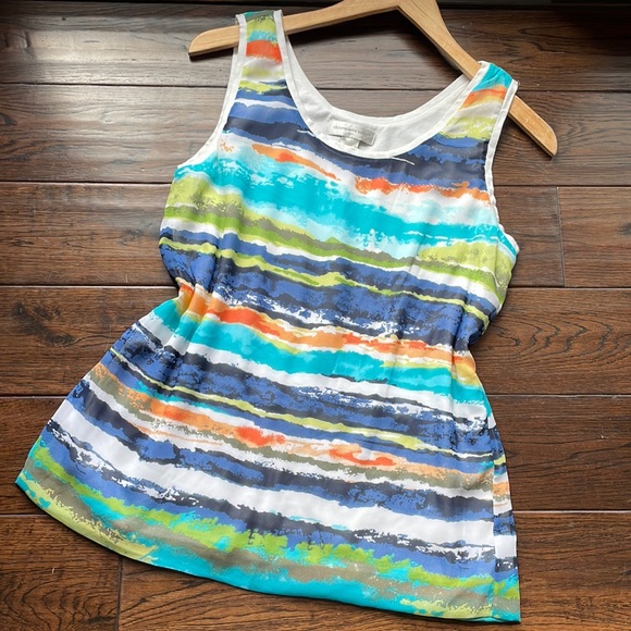 Christopher & Banks | Tops | Christopher Banks Oversized Watercolor ...
